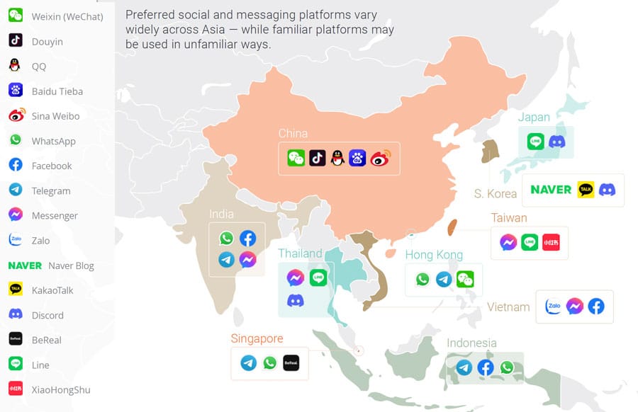 Study tracks top messaging apps and student priorities in key Asian ...